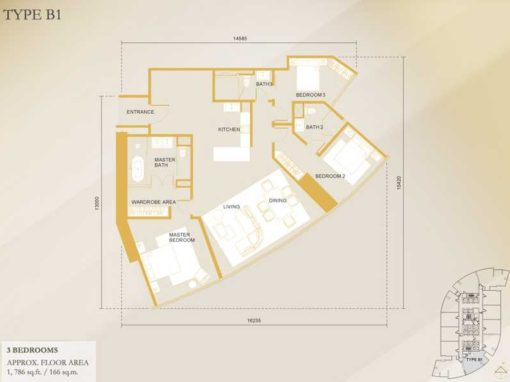 Banyan-Tree-Floor-Plan-Type-B1 | KLCC Condominium