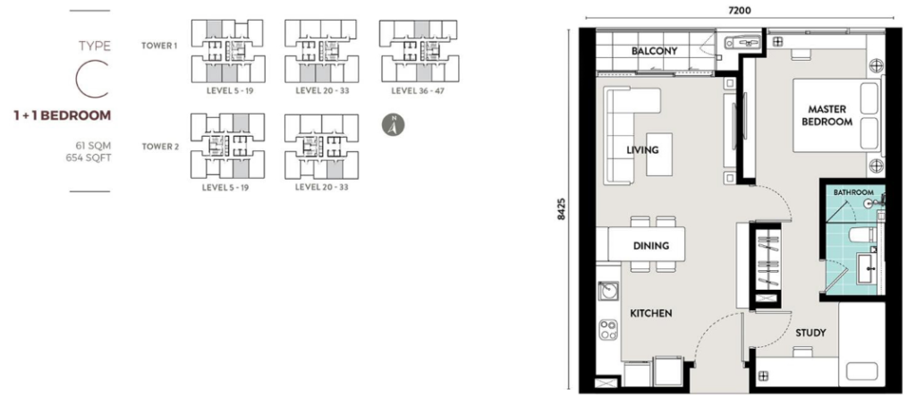 Lucentia-Residences-Floor-Plan-Type-C | KLCC Condominium