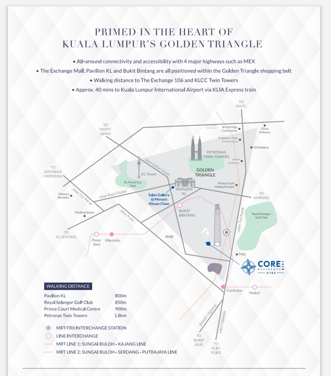 Core-Residence-Location-Map | KLCC Condominium