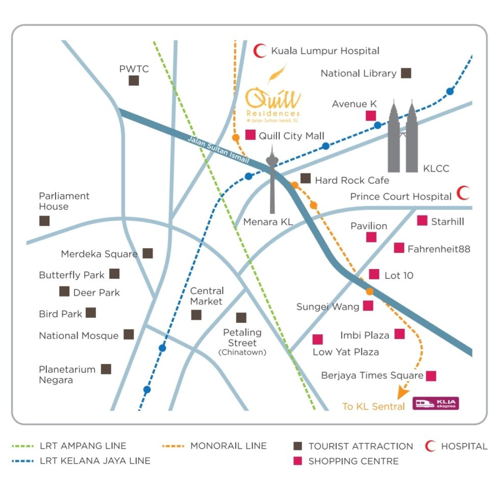Quill Residences - KLCC New Condominium For Sale or Rent