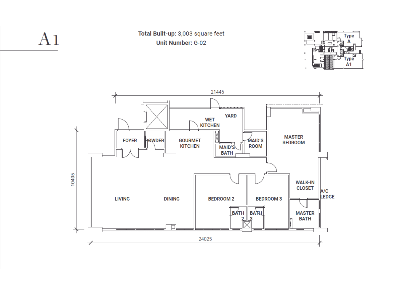 18-Madge-Onsen-Suites-Unit-Layout-Type-A1 | KLCC Condominium