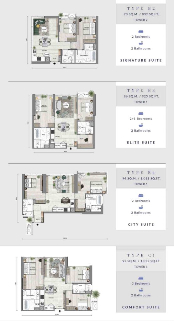 Core-Residence-Floor-Plans-2 | KLCC Condominium