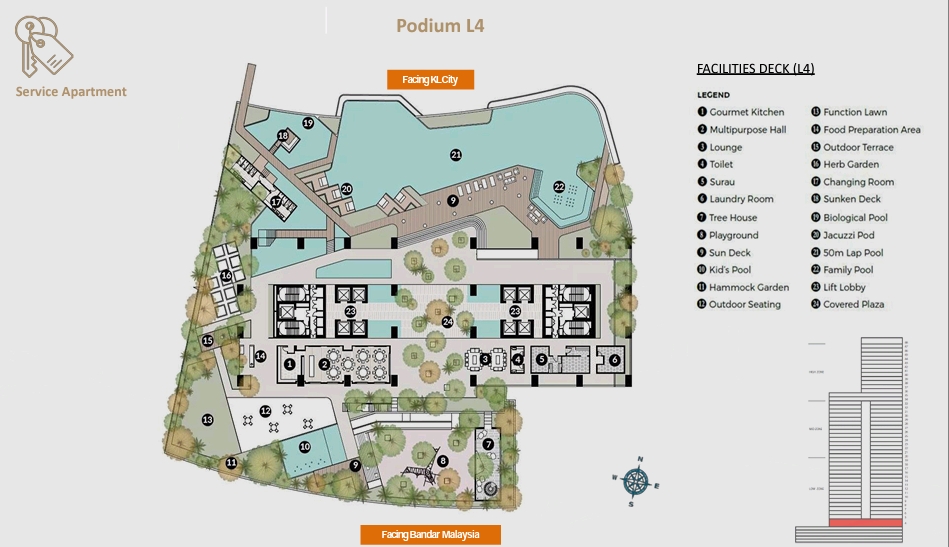 Lucentia-Residences-Facilities-Level-4 | KLCC Condominium