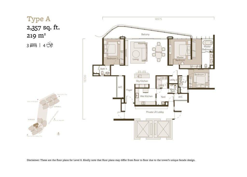 Setia-Sky-Seputeh-Floor-Plan-Type-A | KLCC Condominium