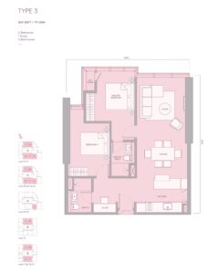 TRX-Residences-Floor-Plan-Type-3 | KLCC Condominium