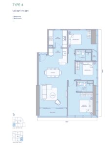 TRX-Residences-Floor-Plan-Type-4 | KLCC Condominium