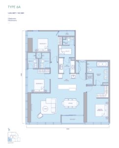 TRX-Residences-Floor-Plan-Type-6A | KLCC Condominium