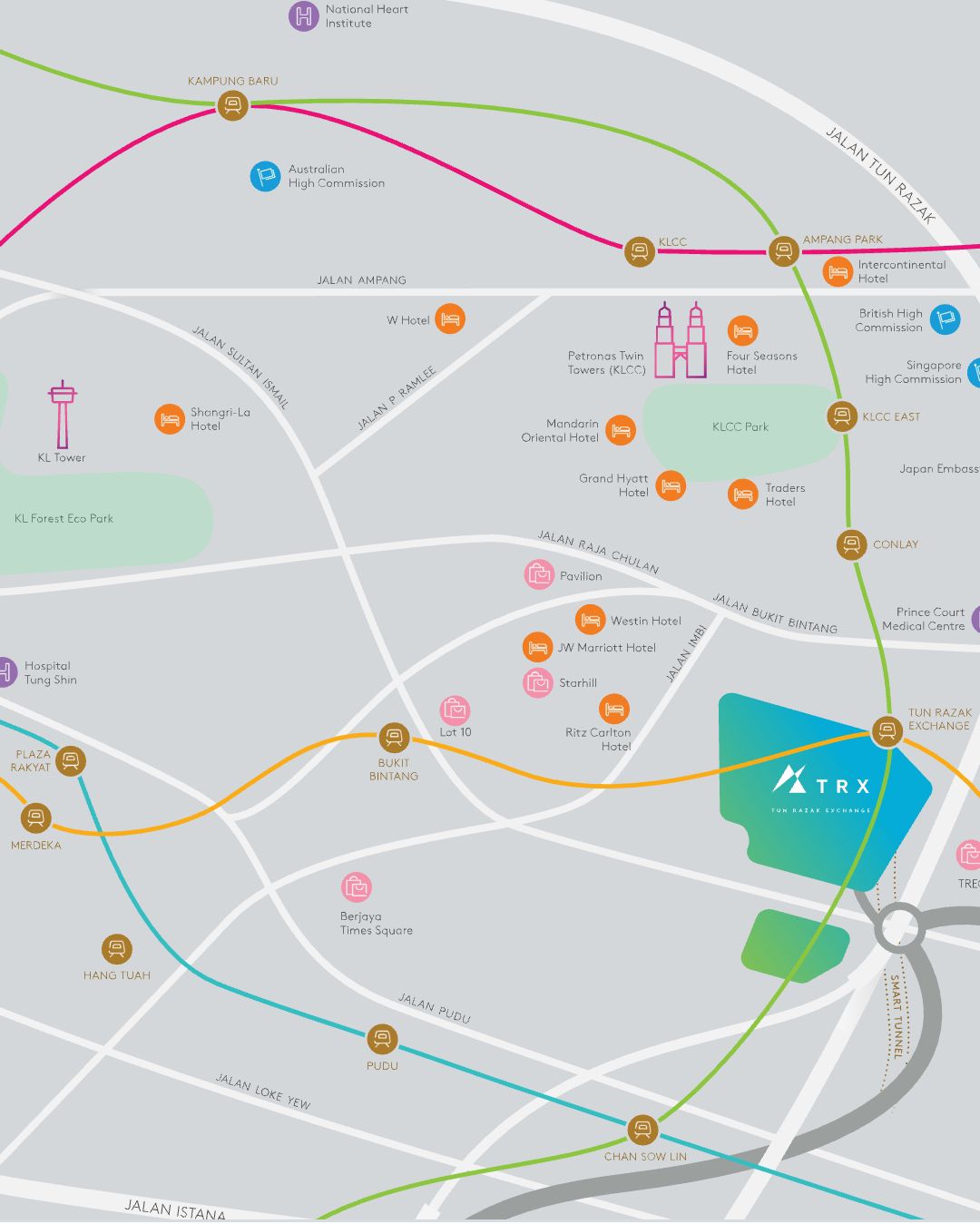 TRX-Residences-Location-Map | KLCC Condominium