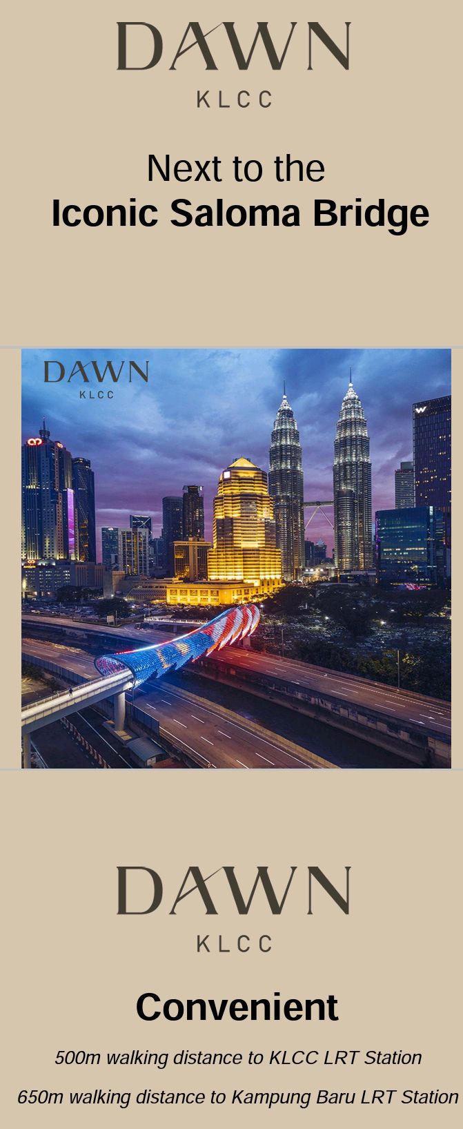 Dawn-KLCC-next-to-Saloma-Bridge | KLCC Condominium